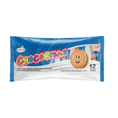 Chocorisas Vainilla con Chocolate 450 g – MOLSA